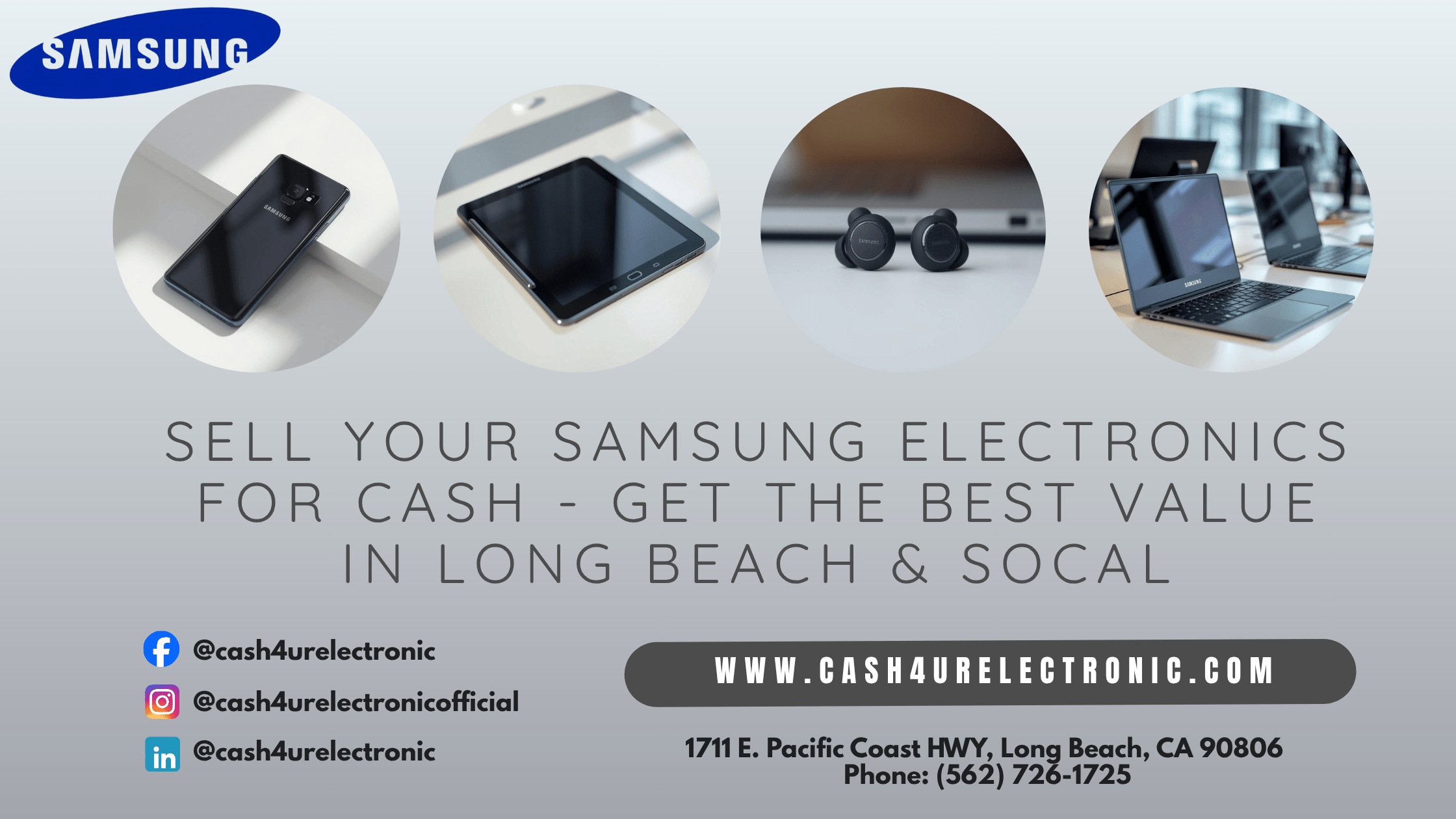 Sell Your Samsung Electronics for Cash – Get the Best Value in Long Be ...
