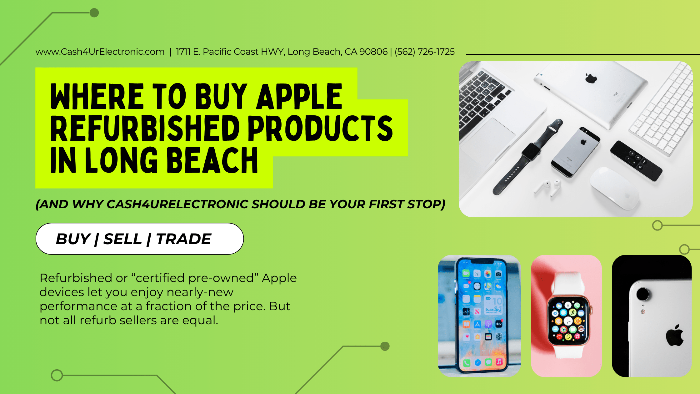 Buy Apple Refurbished Products in Long Beach - Where to Buy ...